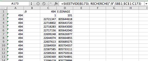 locating id number and copying to cell in another column using excel