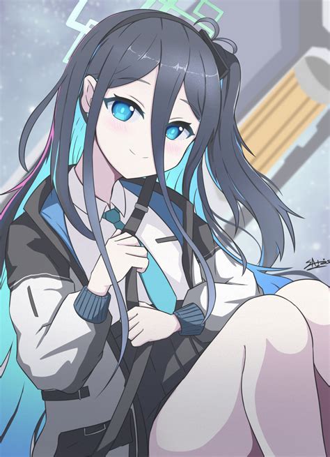 Safebooru 1girl Absurdres Arisu Blue Archive Bangs Black Hair Black