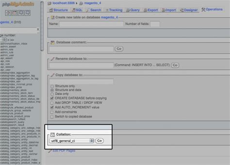 default mysql character set and collation media temple community