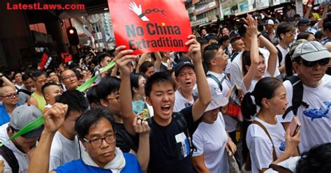 Hong Kong Dozens Of Anti Government Protesters Appear In Court On