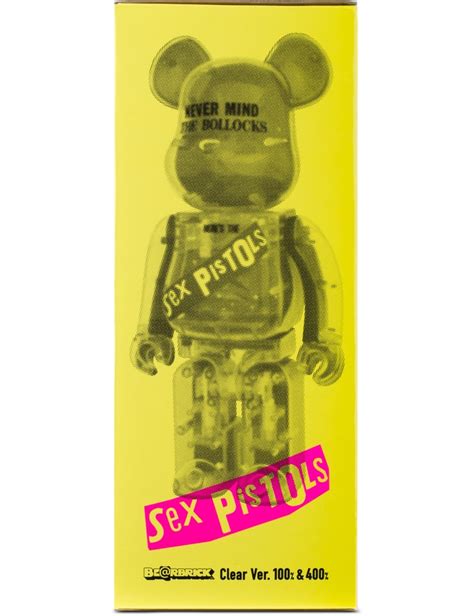 Medicom Toy 400 100 Sex Pistols Bea Rbrick Set Clear Ver Hbx
