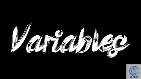 what is a variable python 3 6 youtube