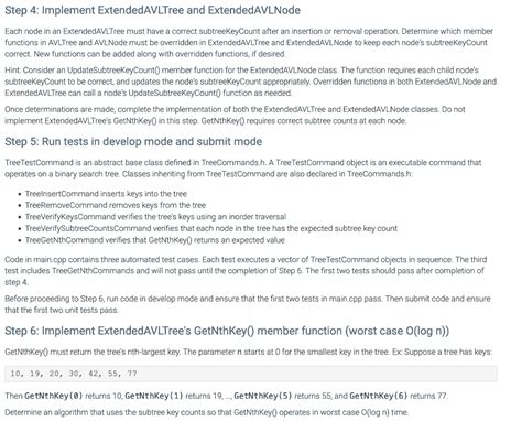 solved step 1 inspect the bstnode h and binarysearchtree h