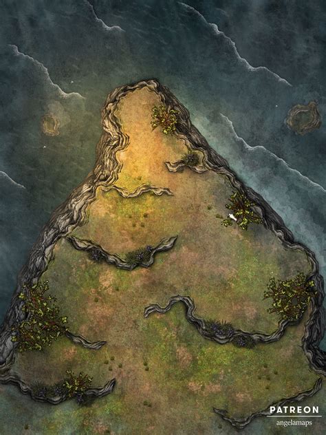 Cliff Side Ritual Site Dndmaps Dnd World Map Fantasy World Map