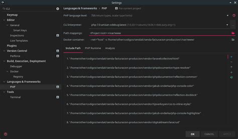 cirel ramos phpstorm php cli remote interpreter with docker 2019