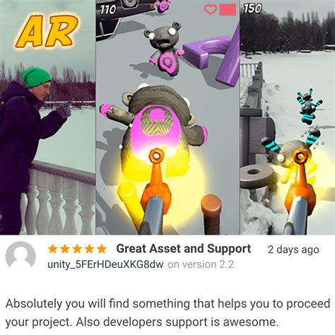 ar camera lite — unity asset 2021 — new augmented reality 1
