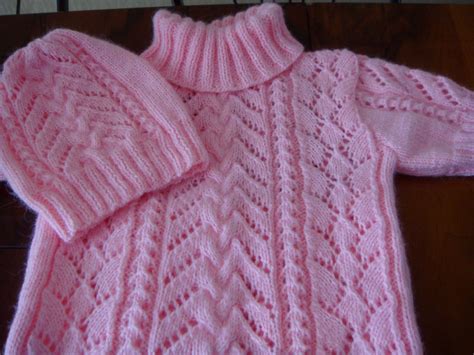 Free Knitting Patterns Short Sleeve Pullover With Cap