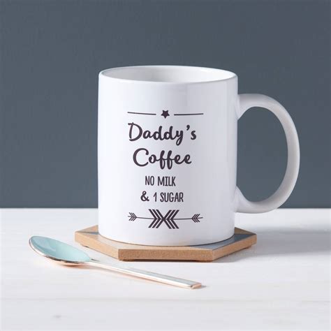 Dads Perfect Tea Or Coffee Fathers Day Mug By Sundays Daughter