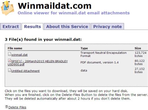 how to open winmail dat files