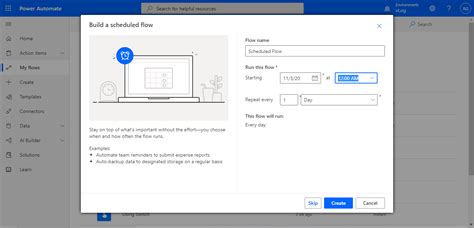 types of flow in power automate