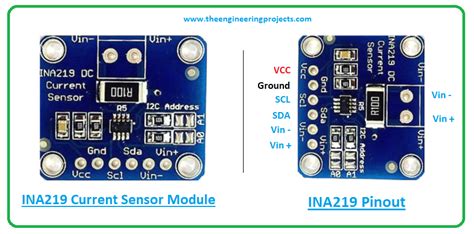 ina219 current sensor module datasheet pinout features and applications