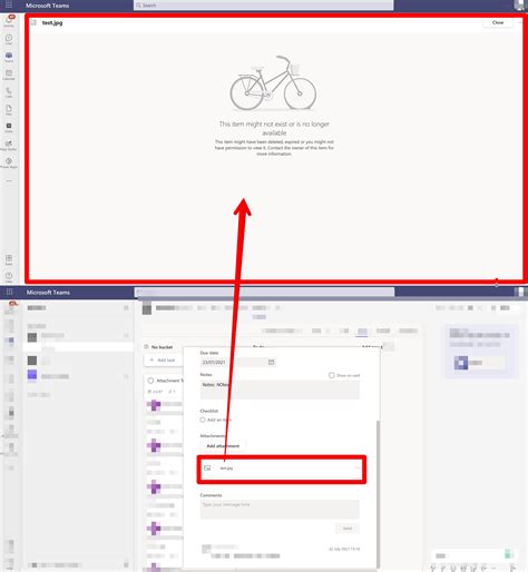 node js unable to open attachment link in ms teams stack overflow
