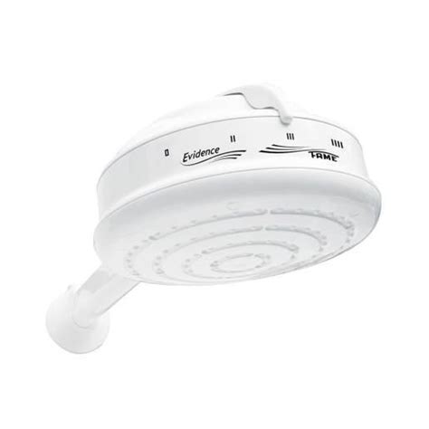 Ducha Eletrica Fame 4 Temperaturas 6800w 220v C Cano 30cm Evidence