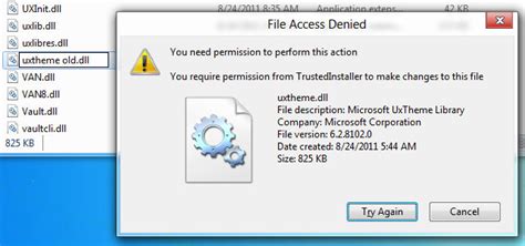 how to solve the ‘access denied error in windows
