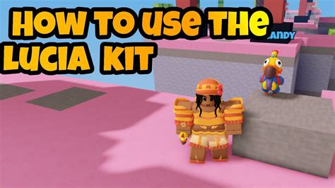 New Lucia Kit Update How To Use The Lucia Kit In Roblox Bedwars Youtube