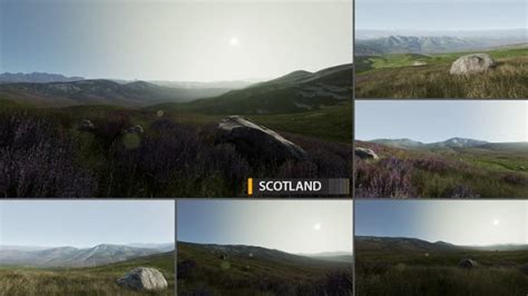 unreal engine marketplace photorealistic landscape bundle 1