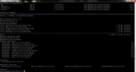 installation of lamp stack on centos 7