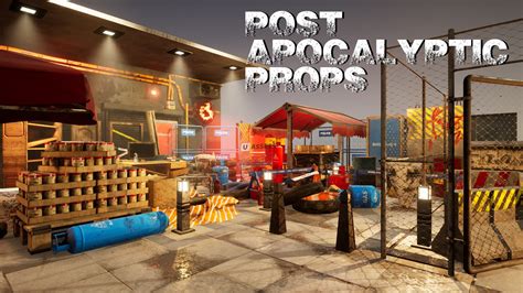 post apocalyptic props pack uassets ru всё для unity и unreal engine