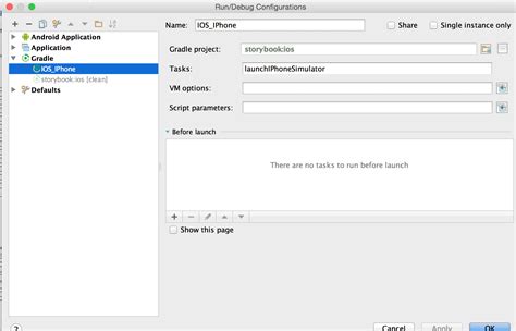 can not launch ipad iphone simulator in libgdx project