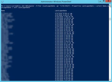 how to use powershell to report active users and computer accounts