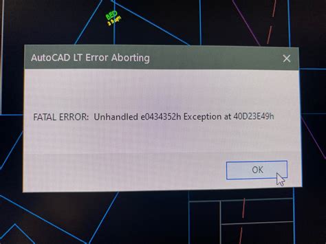 solved fatal error unhandled e0434352h exception at 40d23e49h