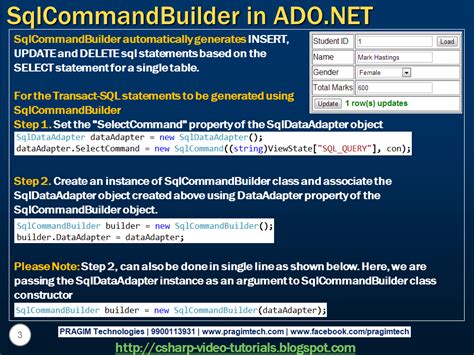 sql server net and c video tutorial asp net core mvc tutorial slides