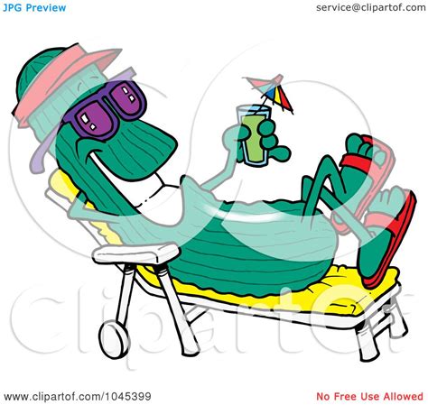 royalty free rf clip art illustration of a cartoon cool