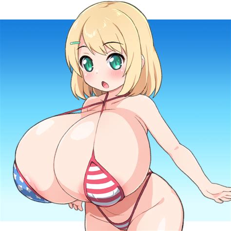 Rule 34 American Flag American Flag Bikini Barely Clothed Barely