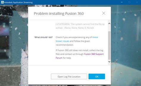 fusion 360 doesn t install autodesk community