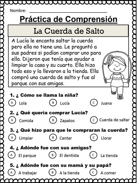 Mini Lecturitas De Comprension Para Infantil Y Primaria 5 Imagenes