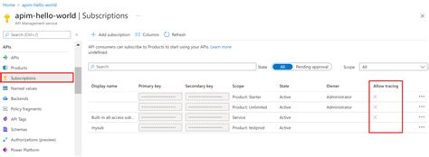 tutorial debug apis in azure api management using request tracing