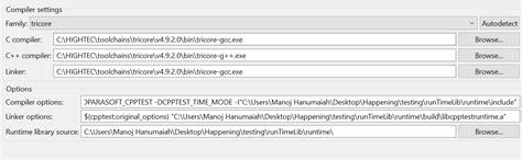 undefined reference to time c c testing — parasoft forum