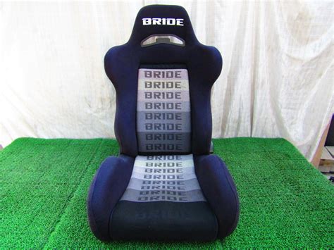 【傷や汚れあり】bride ブリッド セミバケ セミバケットシート ブリックス Brix 左 左側 グラデーションロゴps13 180sx