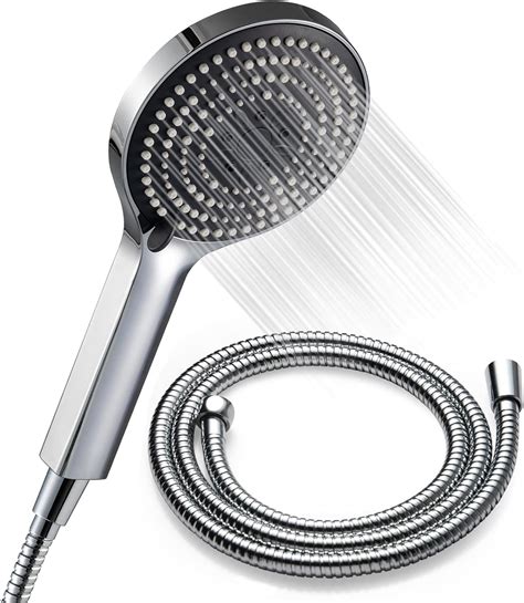 Trahoo Handheld Shower Head Set 6 Mode High Pressure Handheld Sprayer