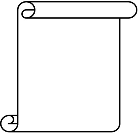 Scroll Paper Template Clipart Paper Template Banner Clip Art Clip