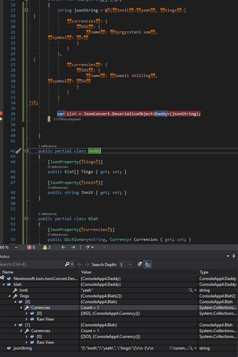 c deserializing json when inner property names vary stack overflow