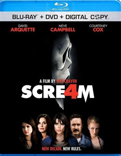 Scream 4 Blu Ray Dvd Combo Blu Ray 2011 Dvd Empire