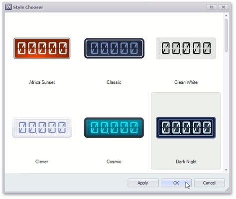 how to create a digital gauge design time winforms controls