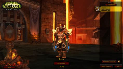 Dark Iron Dwarf Character Selection Backround R Wow