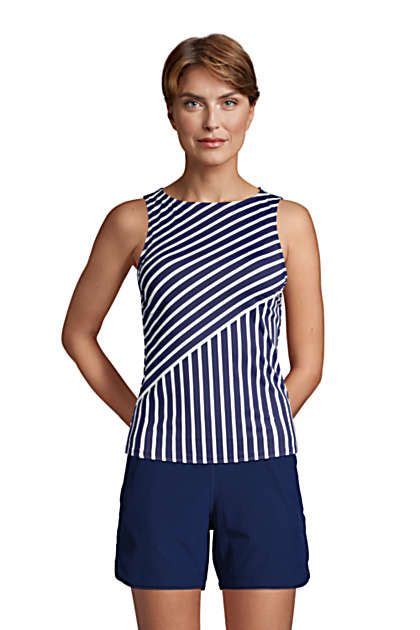 Womens Chlorine Resistant High Neck Upf 50 Sun Protection Modest