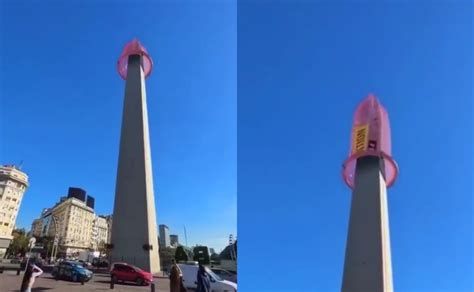 Netflix Le Puso Preservativo Al Obelisco De Buenos Aires