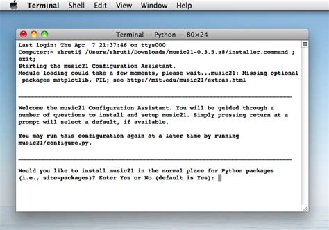installing music21 on mac — music21 documentation