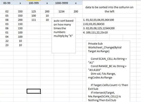 vba excel extract numbers from one cell that contained
