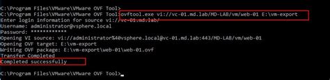 export vm to ova or ovf using ovf tool the ultimate guide