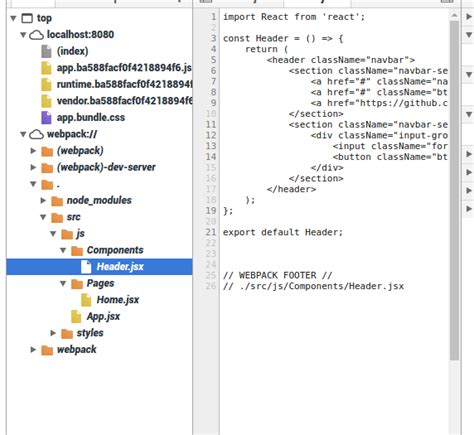 javascript webpack not generating source maps stack overflow