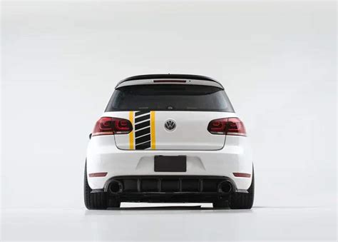 Ecs Tuning Gloss Black Rear Diffuser Golf Mk6 Gti Clp Automotive