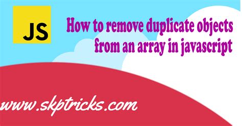javascript array example code