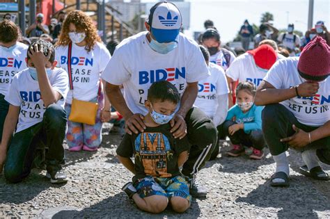 President Biden Faces Challenge From Surge Of Migrants At The Border