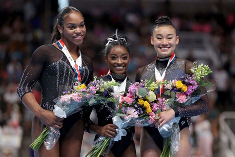 In Contention With Simone Biles Shilese Jones Makes An Unexpected