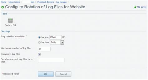 apache plesk 11 log files and rotation configuration stack overflow